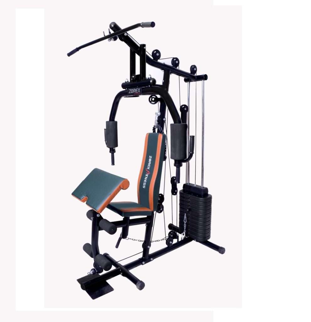 ZOREX HGZ-1003 HOME GYM MACHINE COMBO WITH ZF-107 DUMBBELL RACK ...