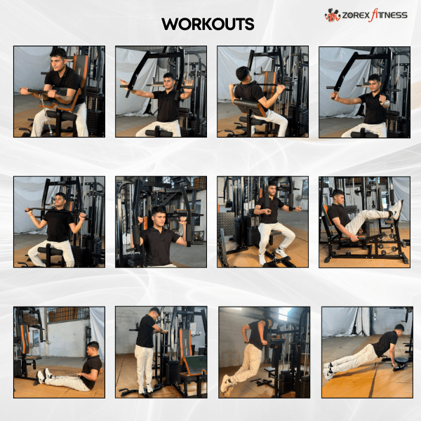 6 STATION HOME GYM HGZ-301 - Zorexfitness