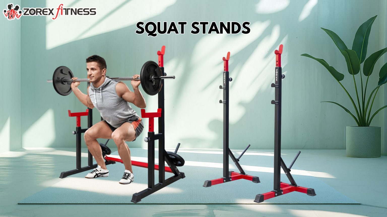 Squat Stands by Zorex Fitness: Power, Stability, and Versatility for ...